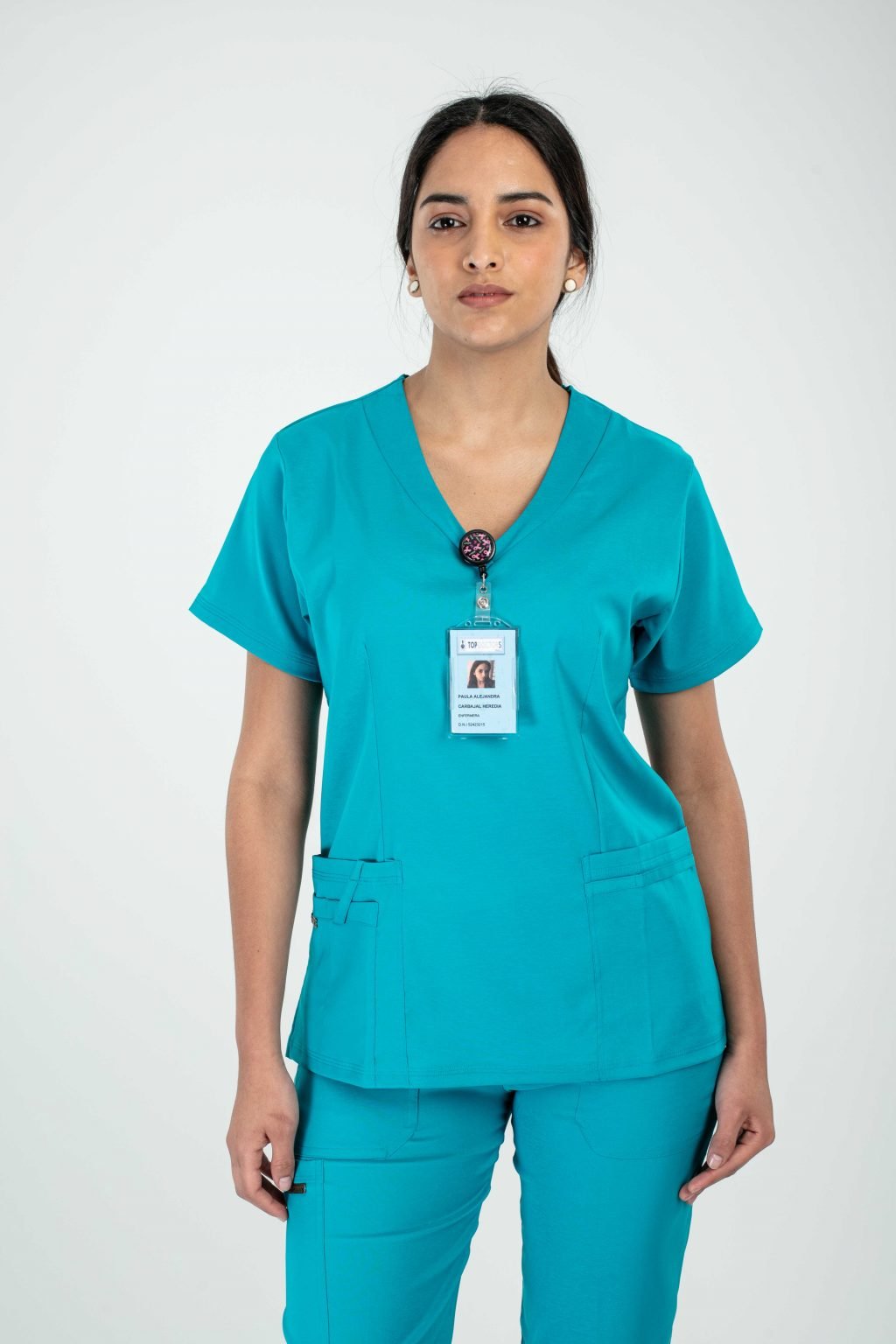 Uniforme dama Antifluido Turquesa - Masscrubs