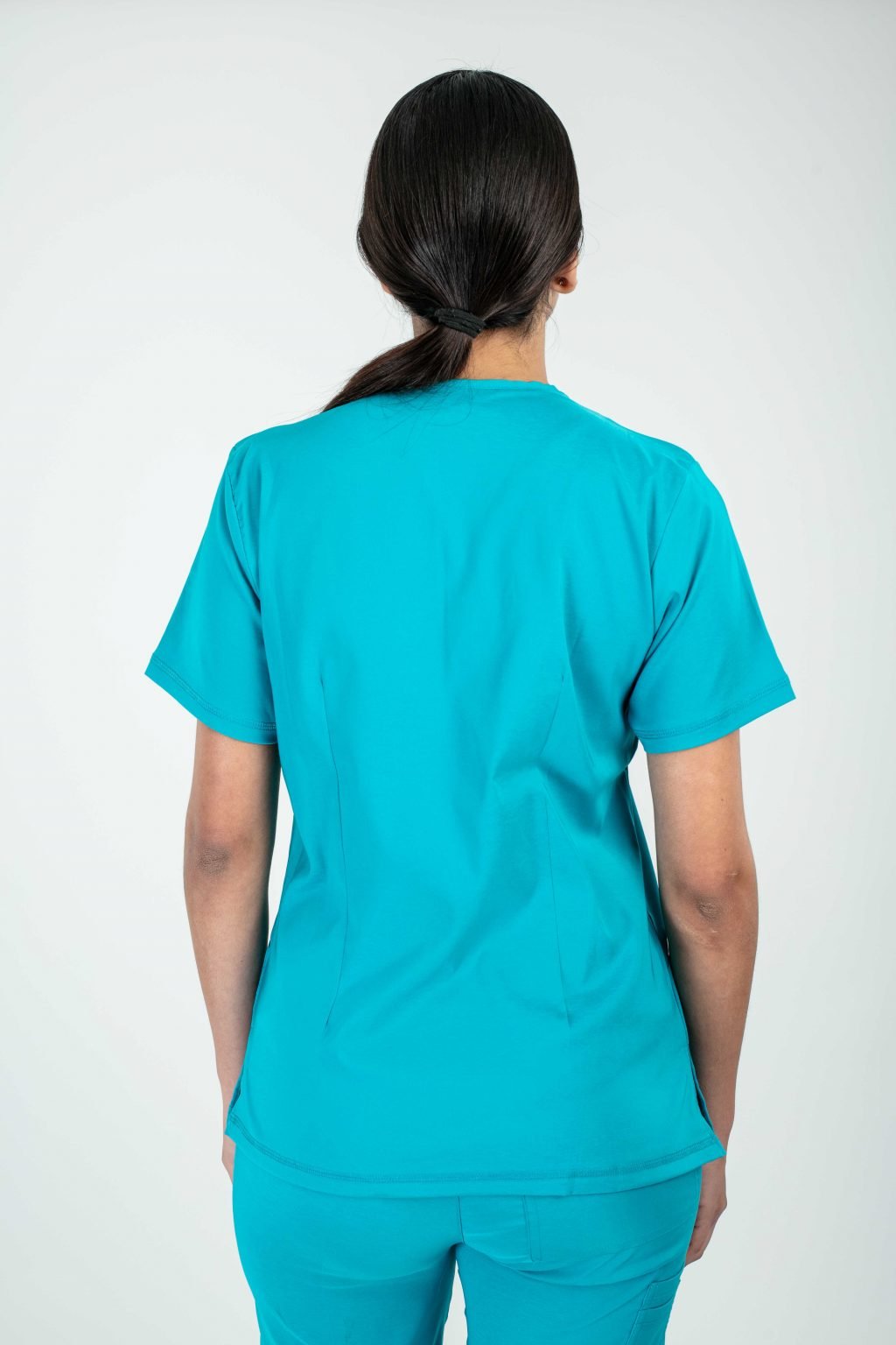uniforme dama Antifluido Stretch turquesa - Masscrubs